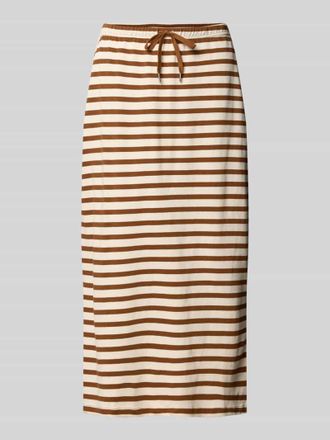 Soyaconcept Regular Fit Midirock mit Tunnelzug Modell FIDELIA