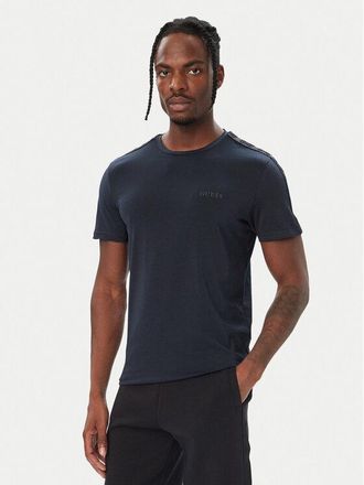Guess T-Shirt U6BM04 K5388 Dunkelblau Regular Fit