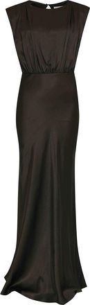 Semicouture Robe De Soir&eacute;e - Marron