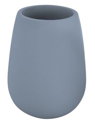 Kleine Wolke Zahnputzbecher Drip, Accessoires, Farbe Mare, Material: Polyresin