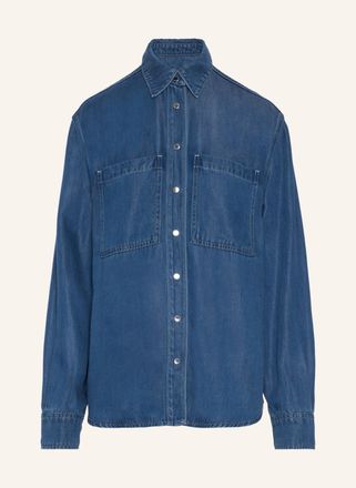 7 For All Mankind Military Shirt blau