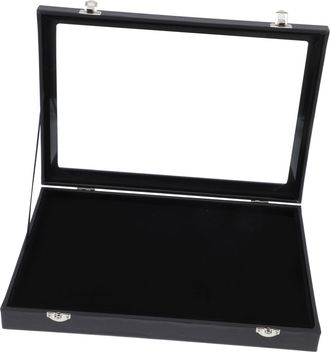 Valiclud Holzbehälter Für Broschen Medaillen Und Abzeichen Aufbewahrungsbox Mit Deckel Für Wertvolle Bilder Schlichtes Etui Aus Hochwertigem Material Für Dauer