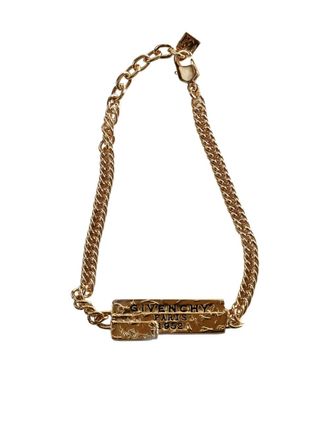 Givenchy Armband mit Kettenschild - Gold