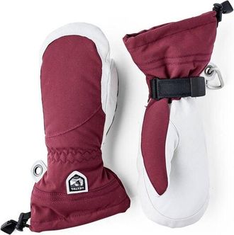 Hestra Damen Skihandschuhe HELI SKI FEMALE MITT Fausthandschuhe mit Leder
