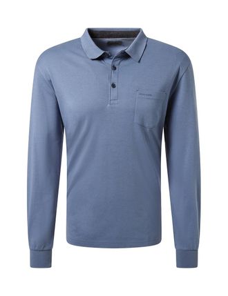 Pierre Cardin Herren Polo-Shirt Langarm 1/1 PoloKN | M&auml;nner Polo-Hemd | Mordern Fit | Keine Washed | Bering Sea 3070 6226 | XXL