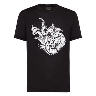 Billionaire Boys Club T-Shirt Rundhals L&ouml;we - - Tops - Herren - Schwarzk - S