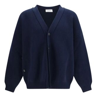 Laneus F6Lamaca055 160 Cardigan - - Knitwear - Herren - Blau - L