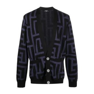 Balmain Cardigans - - Knitwear - Herren - Blau - S