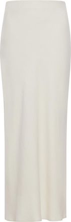 Brunello Cucinelli Jupe Midi - Blanc