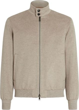 Ermenegildo Zegna Homme, Pulls, Beige, Taille: L Oasi Cashmere Jacket