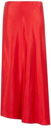 Sams&oslash;e & Sams&oslash;e Jupe midi effet satin&eacute;