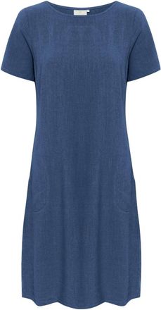 Kaffe Robe KAliny - Femme - Robes - Bleu - Taille: 38 FR