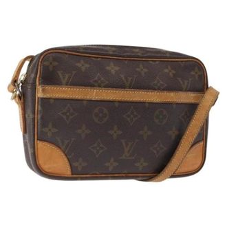 Louis Vuitton Sac bandouli&egrave;re Vintage en toile Pre-owned - Femme - Pre-owned - Brun - Taille: ONE Size