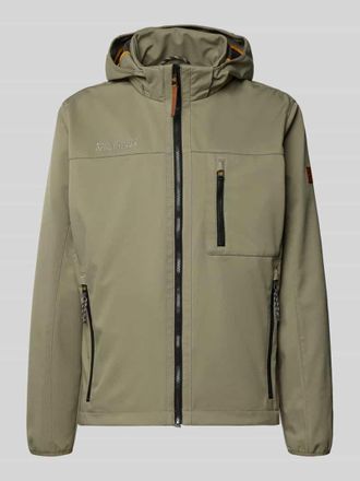 Camel Active Jacke mit Rei&szlig;verschlusstaschen