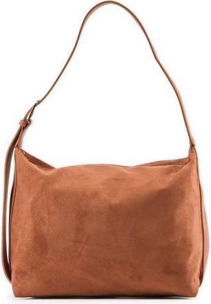 Au Printemps Paris Sac pot&eacute; &eacute;paule zipp&eacute; effet daim