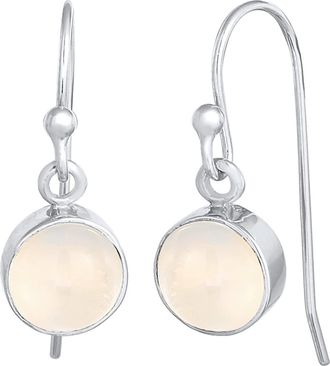 Elli Ohrringe Damen mit Mondstein im Astro Trend in 925 Sterling Silber