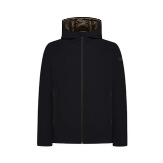 Roberto Ricci Design Schwarze Wasserdichte Daunenjacke - - Jackets - Herren - Schwarzk - XL