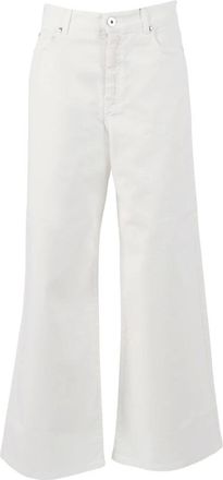 Max Mara Femme, Jeans, Blanc, Taille: 38 FR Pantalone lungo Medina