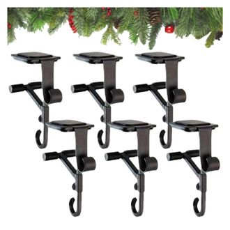 Generic Weihnachtsgirlande-Haken, verstellbarer Kaminaufh&auml;nger f&uuml;r Girlande und Str&uuml;mpfe, robuste Kamin-Girlande, ohne Bohren, Strumpfhalter f&uuml;r Kaminsims, Me