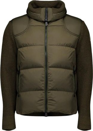 Moncler Veste bi-mati&egrave;re - Homme - Vestes - Vert - Taille: S