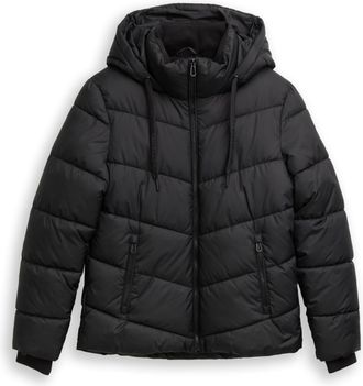 Tom Tailor Tom Tailor Damen Puffer-Jacke mit Kapuze