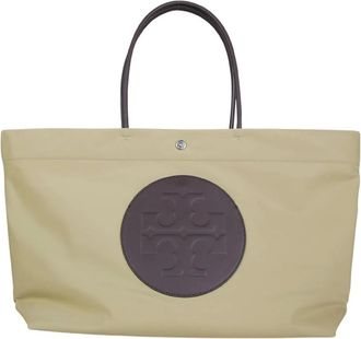 Tory Burch Femme, Sacs, Beige, Taille: ONE Size Ella Twist Reversible Tote