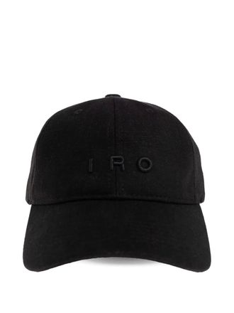 Iro casquette &agrave; logo - Noir