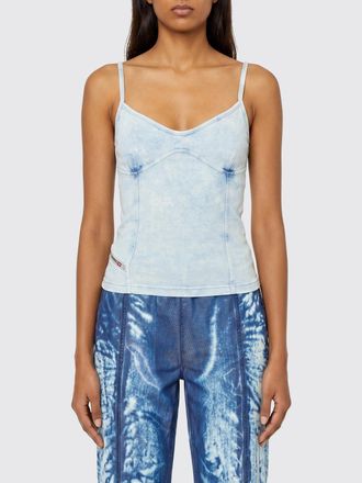 Diesel Top Femme couleur Bleu Azur