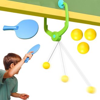 Generic Tischtennis Spiel An Der Tür Für Kinder - Aufhängbar Verstellbar Mit Schläger Und Bällen - Über Der Tür Tischtennis Übungsspiel,Für Übung Training Jug