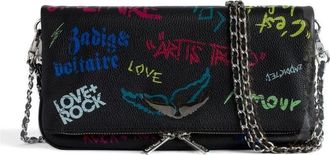 Zadig&Voltaire Femme, Sacs, Noir, Taille: ONE Size Rock Clutch