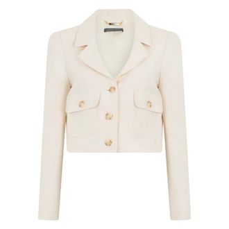 Alberta Ferretti Jackets - - Jackets - Damen - Wei&szlig; - M
