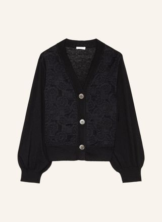 Eres Eres Lounge-Jacke Freckles Aus Cashmere schwarz