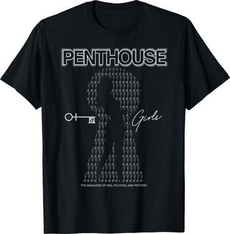Penthouse Magazin Logo Classic Guckloch Ikone Retro Vintage T-Shirt