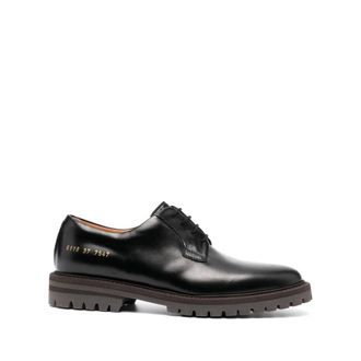 Common Projects Casual Schwarze Ledersneaker mit Gummisohle - - Shoes - Damen - Schwarzk - 36 EU