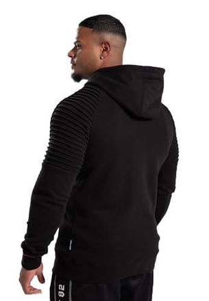 Gorilla Wear Georgia Zipped Hoodie - Black - 3XL