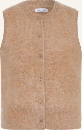 Mrs & Hugs Mrs & Hugs Strickweste Aus Cashmere beige