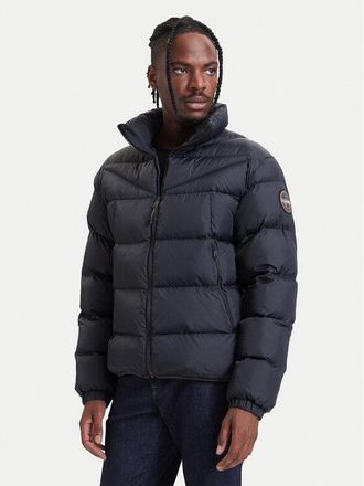 Napapijri Winterjacke A-Molveno NP0A88V3 Schwarz Relaxed Fit