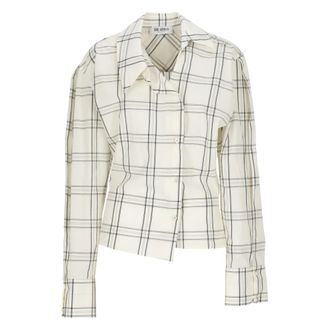 The Attico Damen, Blusen & Hemden, Beige, XSGr&ouml;&szlig;e