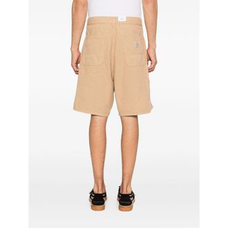 Carhartt Work in Progress Cotton Bermuda Shorts - Beige