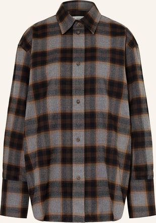 R&oacute;he R&oacute;he Hemdbluse Aus Flanell braun