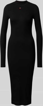 Diesel Midikleid mit Label-Stitching