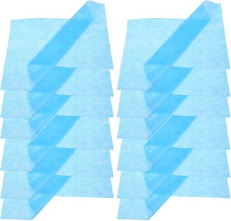 Pretyzoom VINTORKY Einweg Fu&szlig;matte und &Ouml;lbest&auml;ndig Vliesstoff Fu&szlig;bad Matte f&uuml;r Massageliegen und Spa 40X70cm 100 St&uuml;ck Atmungsaktiv f&uuml;r Kosmetikstudio und Massa