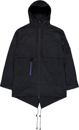 Alpha Industries Homme, Manteaux, Noir, Taille: L Utility UV Fishtail Jacket