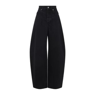 Jacquemus Femme, Jeans, Noir, Taille: W26 Jeans Noirs pour Femmes Aw25