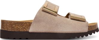 Scholl Pantoletten Scholl Monterey 2 Straps MF32404 Beige