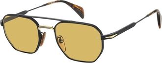 Eyewear by David Beckham unisex, Accessoires, Noir, Taille: 52 MM Lunettes de soleil pilote 1229/S