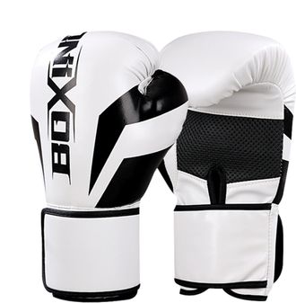 Generic Aufnahmehandschuhe - Professionelle Boxhandschuhe f&uuml;r Damen und Herren | Echte Boxhandschuhe, bel&uuml;ftete Handfl&auml;che, verstellbare Riemen, schwere Schl&auml;