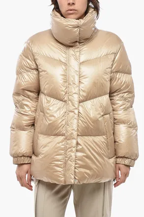 Woolrich Gesteppte Daunenjacke ALIQUIPPA Mit Verdecktem Verschluss Woolrich