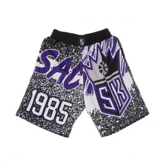 Mitchell & Ness Homme, Sport, Gris, Taille: S basketball shorts manba jumbotron sublimated mesh shorts hardwood classics sackin