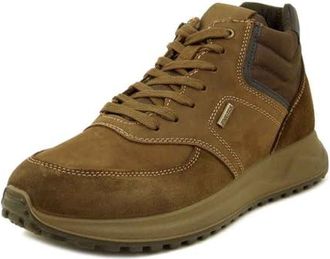 Imac Bottes imperméables pour homme avec fermeture éclair en cuir marron, 853538, marron, 40 EU